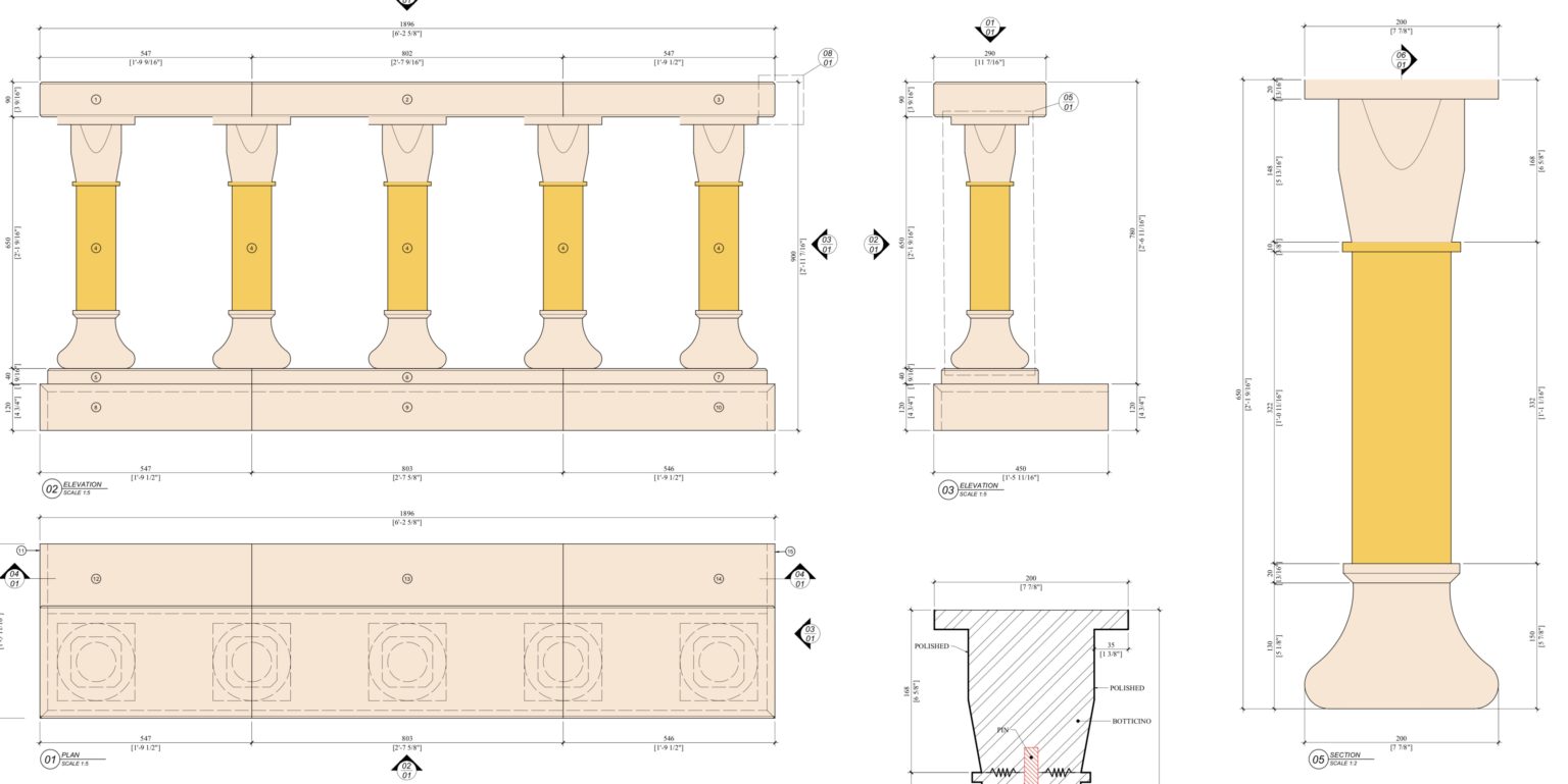 Altar Rail and Pulpit - Saint Raymond of Penafort Catholic Church